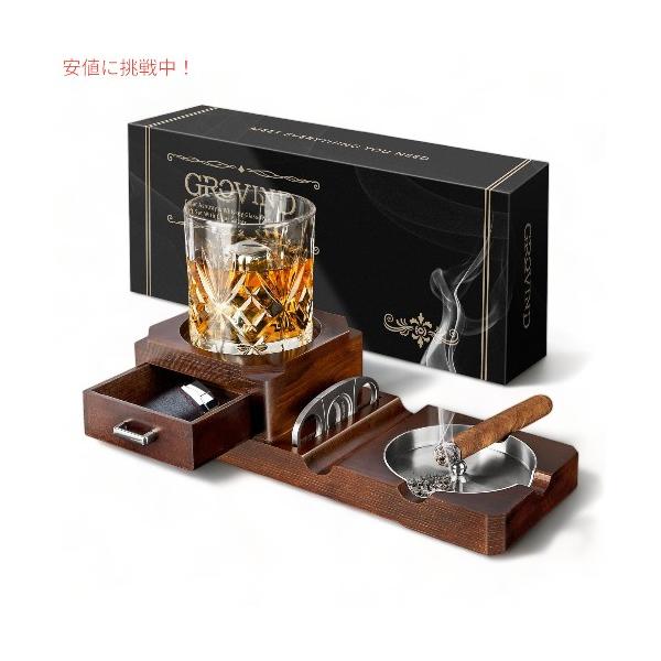 高級実用灰皿： 精密な厚い木材、高密度アルウムを使用して、取り外し可能な葉巻灰皿を手作りし、豪華で耐久性があり、葉巻を吸う人のために独自に設計されたユニークな灰皿であり、良いコレクション価値であり、その強力な、耐摩耗性、耐落下性、防水性は、...