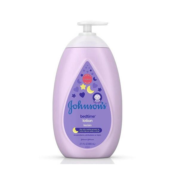 赤ちゃんの敏感な肌に安心してお使いいただけるベビーローションです。バスタイムの後にお使いください。・パラベン、フタル酸エステル、染料は使用していません。【商品】Johnson's ジョンソン ベッドタイム ベビーローション【内容量】800m...