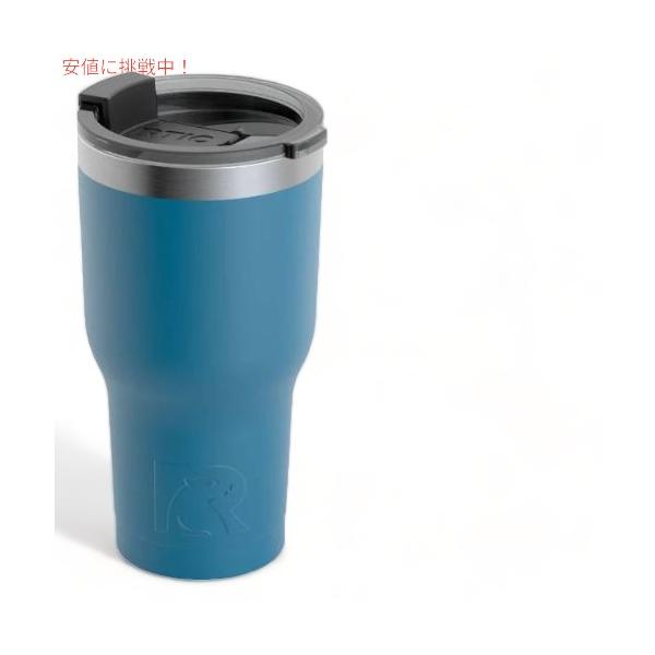 RTIC 20oz / 591ml Tumbler タンブラー Lake Blue レイクブルー 保冷 保温 水筒・耐久性のあるステンレススチール製・ダブルウォール断熱構造で作られており、保冷性に優れています。・氷を入れた飲み物を長時間冷た...