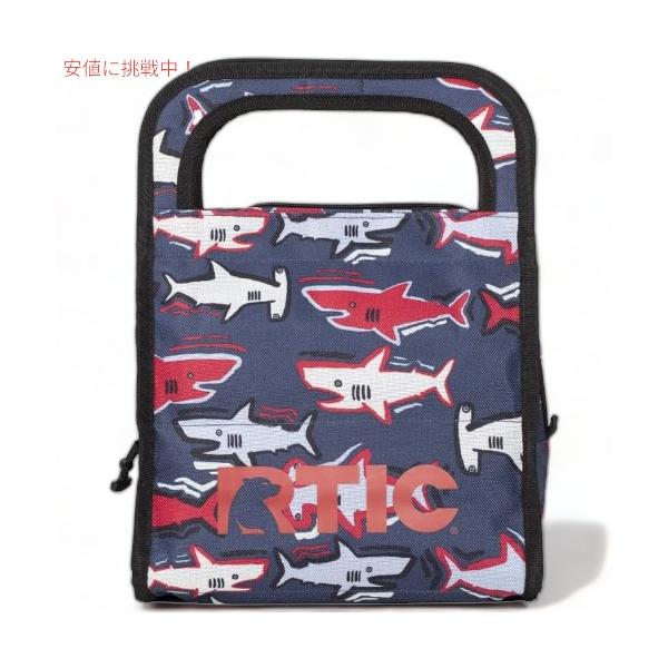 RTIC Ice Lunch Bag Dark Navy Sharks アイス ランチバッグ ネイビーシャーク・高品質の断熱材と密閉された構造により、食事や飲み物を長時間冷たく保つことができます。・手持ちやカバンに収まるコンパクトなサイズで...