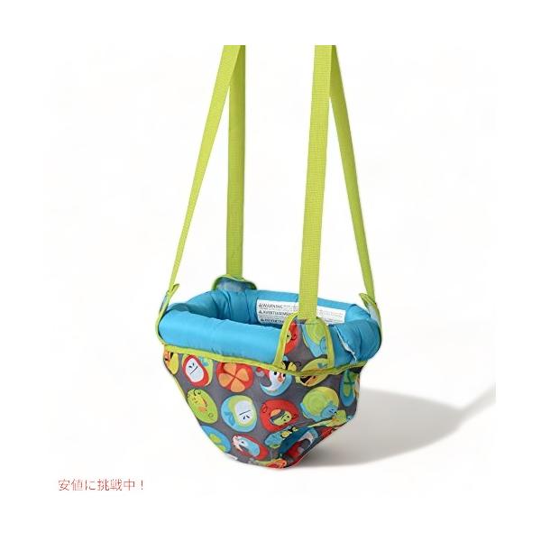 赤ちゃん 運動器具 運動能力を バランス感覚 全身運動 ベビートレーニング お家で安全にジャンプ遊び♪ ぴょんぴょん跳ねて遊びながら運動能力を！その他赤ちゃん生活周りのグッズも取り揃えておりますEvenflo Johnny Jump Up ...