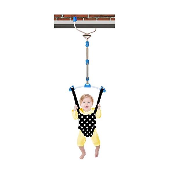 赤ちゃん 運動器具 運動能力を促進 バランス感覚 全身運動 ベビートレーニング お家で安全にジャンプ遊び♪ ぴょんぴょん跳ねて遊びながら運動能力を促進！その他赤ちゃん生活周りのグッズも取り揃えておりますOUTINGPET Door Jump...