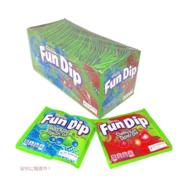 人気お菓子続々入荷中The old fashioned fun of Fun Dip is tough to beat! Here's a case of 48 envelopes providing a full day's supply...