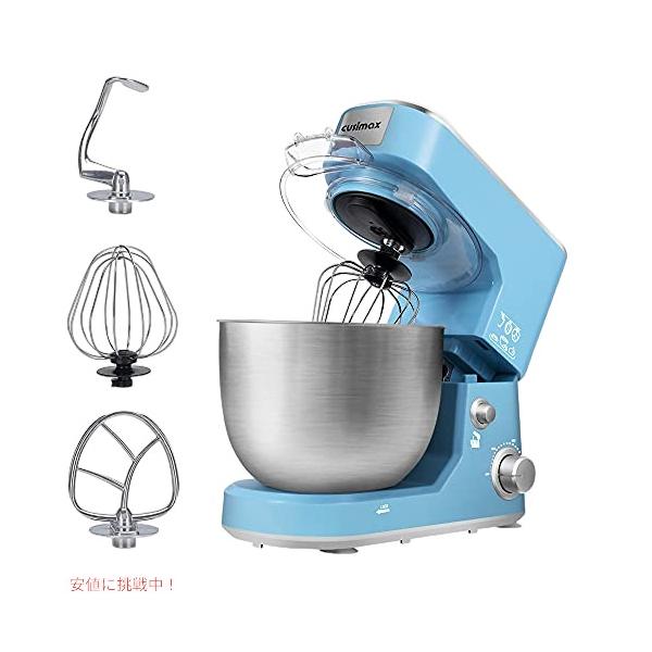 カラフルなミキサーCusimax登場Cusimax 5 quart Electric Food Stand Mixer is designed for hands-free mixing for a wide variety of food...