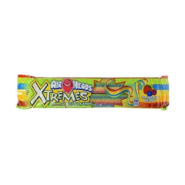 酸っぱくって、チューイな噛み応えが魅力のキャンディAirheads キャンディ Extremes Sour Candy 2ozB00KZNU4EO重さ：　2 Ouncesおおよそのサイズ：　10.1 x 2.6 x 1.9 inches