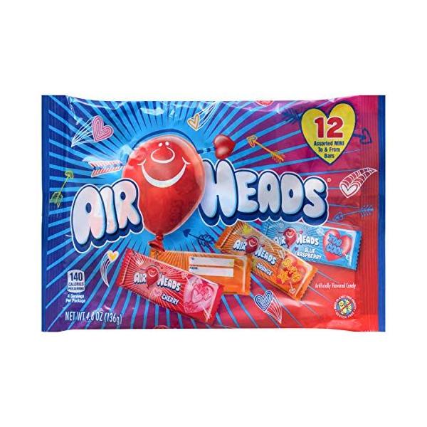 酸っぱくって、チューイな噛み応えが魅力のキャンディAirheads キャンディ (1) 12pc Bag Assorted Mini Candy Bars 4.8ozB07MHYL1RG重さ：　4.8 Ouncesおおよそのサイズ：　8 x...