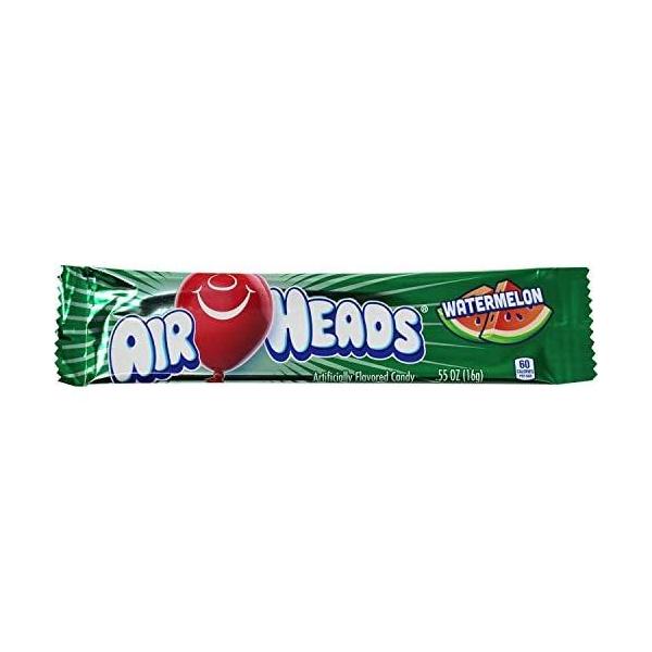 酸っぱくって、チューイな噛み応えが魅力のキャンディAirheads キャンディ INDIVIDUALLY WRAPPED BARS, WATERMELON, NON MELTING, 0.55 OUNCEB006W1OQHE重さ：　0.55...