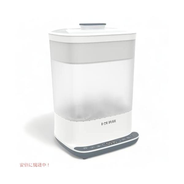 天然蒸気を使用して哺乳瓶やその他のベビー用品を簡単に洗える。哺乳瓶洗浄器および乾燥機。6-in-1で多機能を兼ね備えています。タッチスクリーンおよび自動オフも可能。11本の哺乳瓶やおしゃぶり、スプーン、歯ブラシなどのその他のベビー用品を入れ...