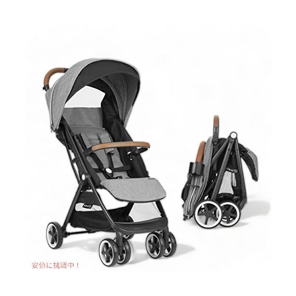 旅行や都市生活のためのコンパクトで折りやすいベビーカーLove the look, feel and ease of the stylish ride that folds in a flash: the Evenflo? Gold Ott...