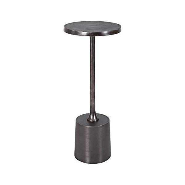 分厚いベースを備えたミニマリストスタイルのこの頑丈なアルミニウム製ドリンクテーブルは、アンティークニッケルのテクスチャ仕上げが特徴です。おおよそのサイズ : 10 x 10x24.5インチ 重さ : 6ポンド B084GDC9W3