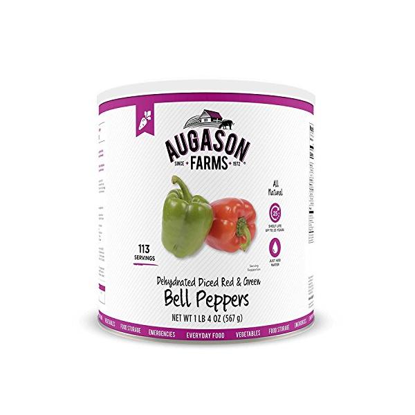 オーガソン ファームズ ディハイドレート ダイス レッド &amp; グリーン ピーマン 1 ポンド 4 オンス No. 10 缶は新鮮で甘いです。コショウはさいの目に切って脱水されているので、どんなレシピにも簡単に熱意と風味を加えることが...