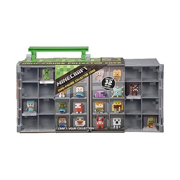 これで、コレクション用のすべての Minecraft ミニフィギュアを安全に保管して表示する方法ができました。クラシックな立方体の形状が特徴のこのマインクラフト コレクター ケースとプレイセットは、32 体のミニフィギュア (商品には含まれ...