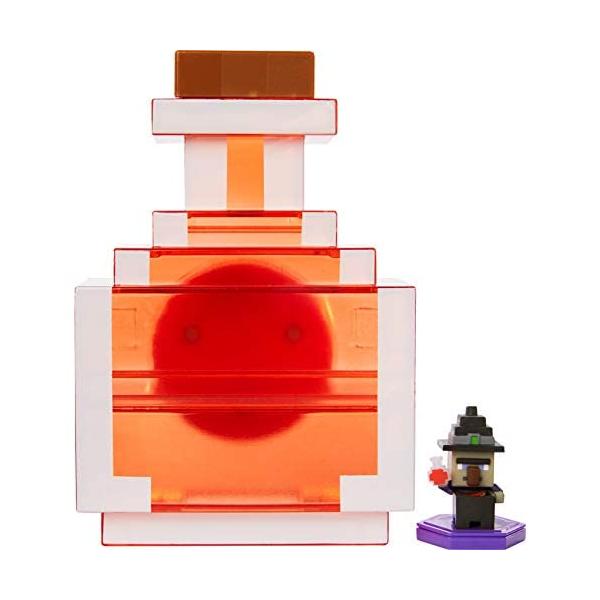 Minecraft Boost ミニフィギュアの完璧なコレクションをエキサイティングな新しいケースに収納して持ち運べるようになりました。ゲーム内のポーションのような形をした Minecraft キャリーアロング ポーションは、棚にぴったり収...