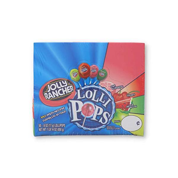 Jolly Rnchr Lollipops Assorted 50Ct - パック 50 個おおよそのサイズ : 7.48×6.5×3.43インチ 重さ : 2.14ポンド B072YXW9YF