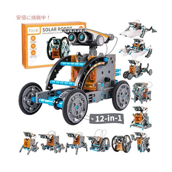 ソーラー STEM ロボット キットには 190 個のロボットが含まれており、12 種類以上のロボット (ソーラー駆動、電池不要) を組み立てることができます。これらのロボットは、お子様が何時間も夢中になって楽しめるように特別に設計されてい...
