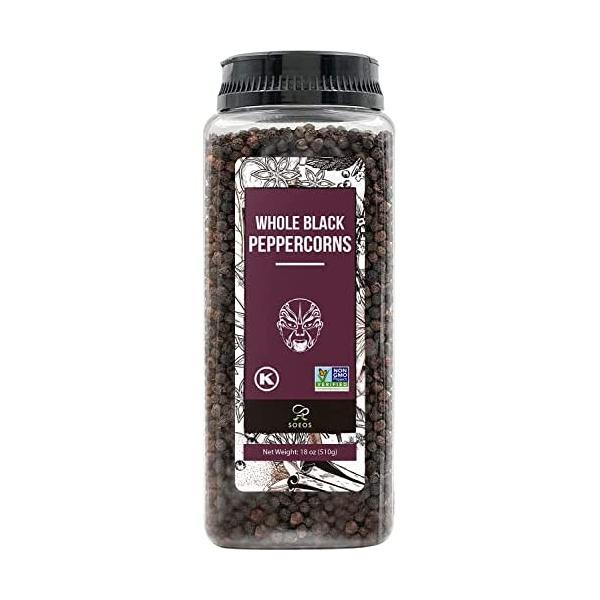 プレミアムブラックペッパーおおよそのサイズ : 7.76×3.11×3.03インチ 重さ : 1.13ポンド B07Y3YL411