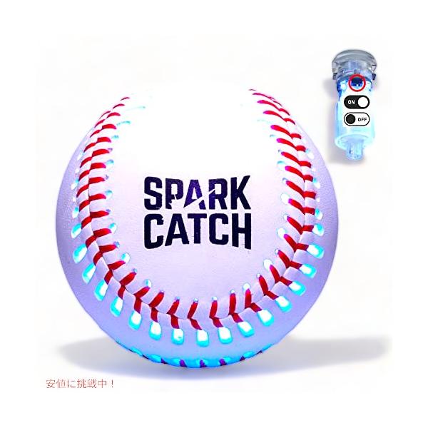 オン/オフ スイッチ バージョン - 最新バージョンにはオン/オフ スイッチが付属しています。 公式野球仕様 - ライトアップ野球は、最高のグリップのために公式野球と同じサイズ、重量、手作りのステッチ、本物の牛革を備えています。Intert...