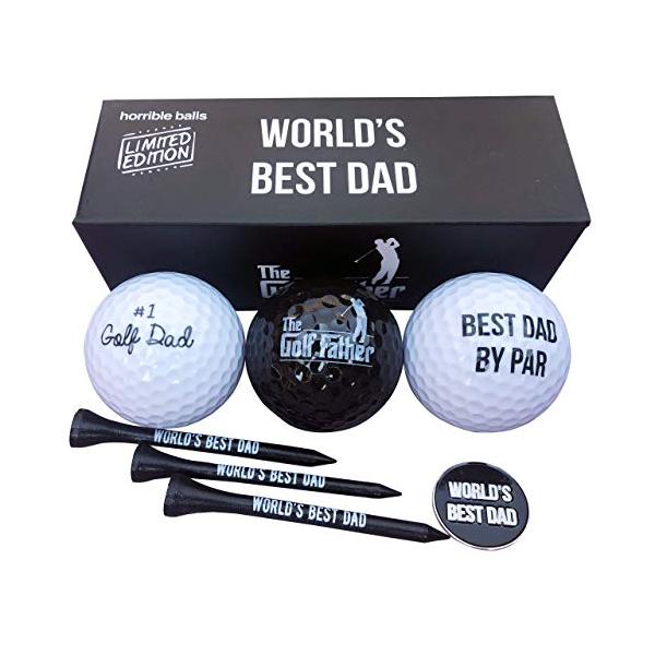 面白い、斬新なゴルフギフト。この (GOLF W*NKER) セットには、ボール 3 個、ティー 3 個、メタル マーカーが含まれます。誰にでもゴルフを始めるのに最適なゴルフセットです。 3 つのゴルフ ボールのメッセージ: GOLF W*...