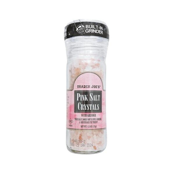 大人気店 Trader Joe's（トレーダージョーズ）のピンクソルトです！・グラインダー付きトレーダージョーズ ピンクソルト グラインダー付き内容量：128g / 4.5oz＊パッケージのデザインは写真と異なる場合がございます。あらかじめ...