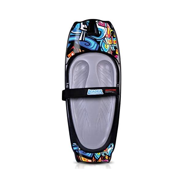 Leader Accessories リーダーアクセサリー マリンスポーツ ニーボード ブルー【サイズ】127 x 50 x 11.4cm・7.6cmの調節可能なパッド入りストラップとEVAフォームパッドでトリックや快適な乗り心地を楽しめま...
