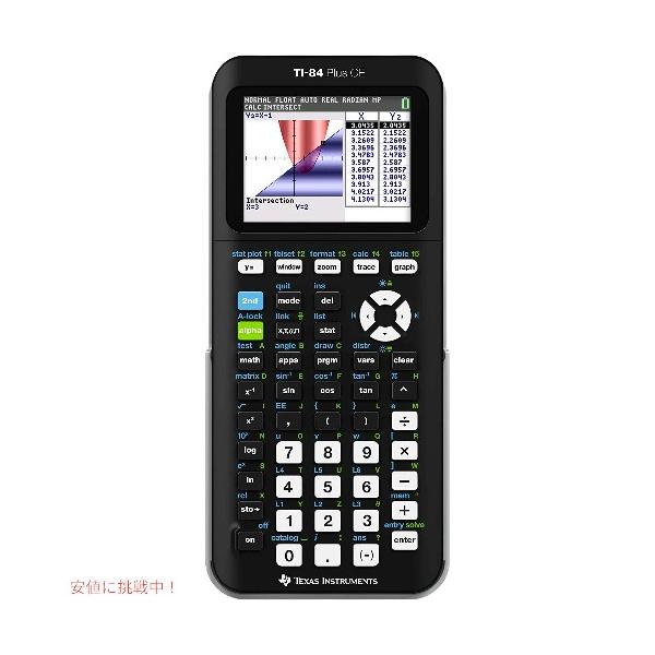Texas Instruments TI-84 Plus CE カラーグラフ電卓は、高度な計算やグラフ作成を支援するツールです。学生からプロフェッショナルまで、幅広いユーザーに向けて設計されています。・カラフルなディスプレイで、グラフや数式...