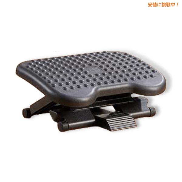 HUANUO フットレストAdjustable Under Desk Footrest・勉強やオフィス・リモートワーク時のご使用に最適です。・3段階の高さ（約11cm/14cm/17cm）に調節可能です。・角度を-30°から+30°まで傾け...