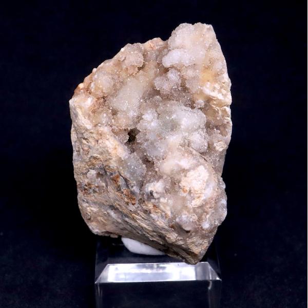 【ドゥルージークォーツ / Druzy Quartz 】カリフォルニア産店主の自主採掘品です重さ：66g大きさ：43 x 42 x 38 mm産地：Clear Creek Claim, San Benito Co., カリフォルニア, USA