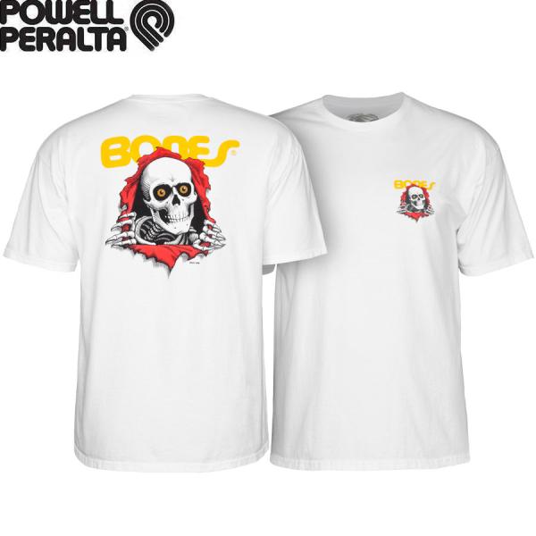 ■商品説明老舗スケートブランド『POWELL PERALTA』の半袖Tシャツです。■素材コットン100%■サイズM (肩幅約49cm, 身幅約51cm, 着丈約67cm, 袖丈約20cm)L (肩幅約53cm, 身幅約55cm, 着丈約78...