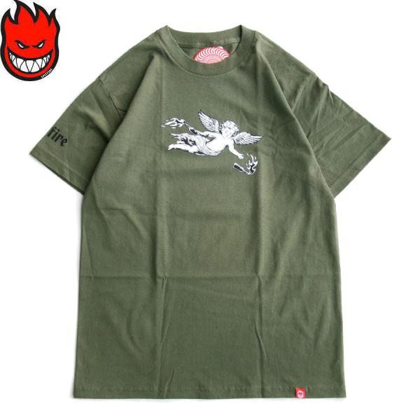 ■商品説明サンフランシスコの老舗ウィ―ルブランド SPITFIREの半袖Tシャツです。■素材コットン100%■サイズM(着丈約70cm, 肩幅約46cm, 身幅約49cm, 袖丈約20cm)L (着丈約-cm, 肩幅約-cm, 身幅約-cm...
