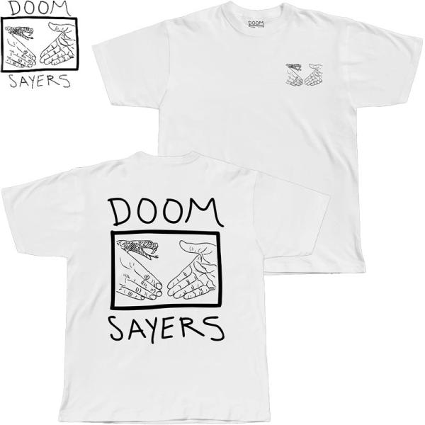 ■商品説明「DOOM SAYERS」スケートボーダー"OMAR SALAZAR"が独自に運営するブランド。本国ではSUPREMEやFTCなどに展開している注目の新鋭ブランドです。DOOM SAYERSの半袖Tシャツです。■素材コットン100...