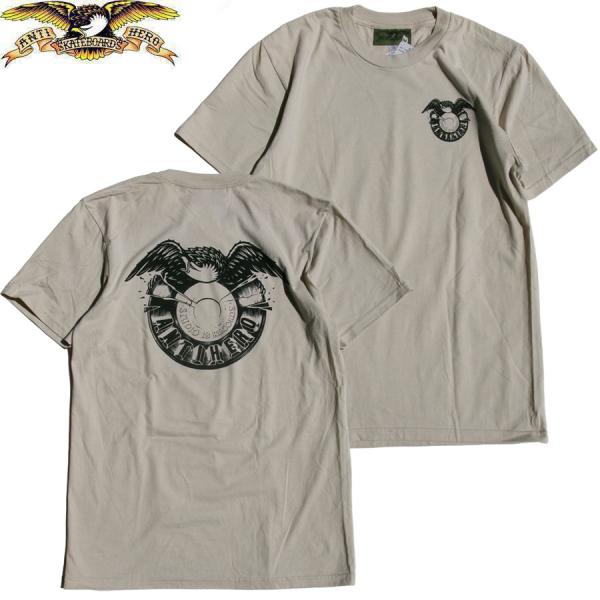 ■商品説明サンフランシスコのスケートブランド、アンタイヒーローの半袖Tシャツです。■素材コットン60％,ポリエステル40％■サイズM (着丈約70cm, 肩幅約44cm, 身幅約49cm, 袖丈約21cm)L  (着丈約71cm, 肩幅約5...
