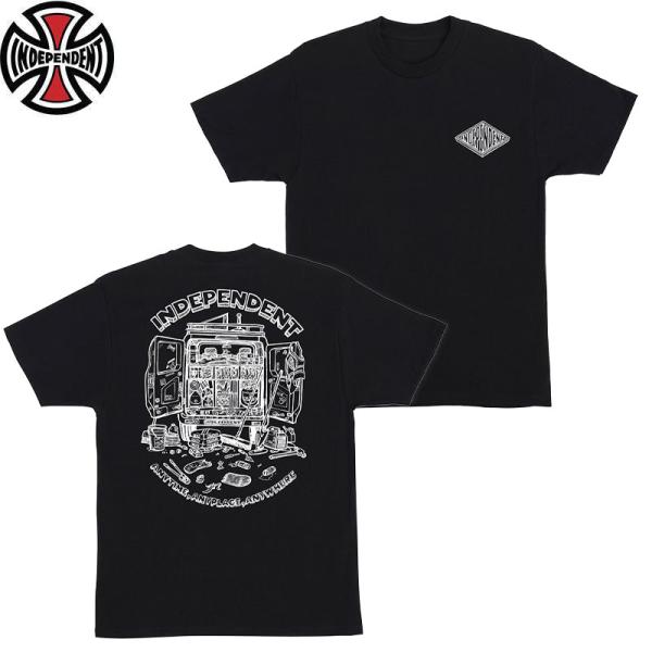 ■商品説明老舗トラックブランド、INDEPENDENT TRUCK COMPANYの半袖Tシャツです。■素材コットン100％■サイズM  (着丈約72cm, 肩幅約46cm, 身幅約49cm, 袖丈約17cm)L   (着丈約73cm, 肩...