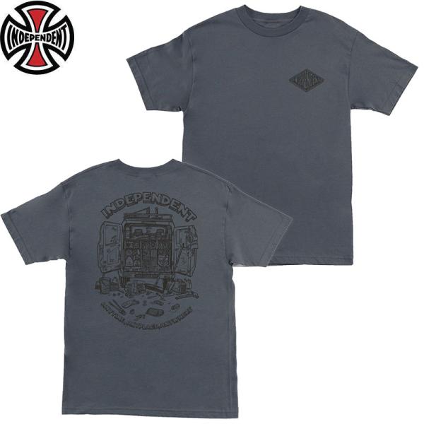 ■商品説明老舗トラックブランド、INDEPENDENT TRUCK COMPANYの半袖Tシャツです。■素材コットン100％■サイズM  (着丈約72cm, 肩幅約46cm, 身幅約49cm, 袖丈約17cm)L   (着丈約73cm, 肩...