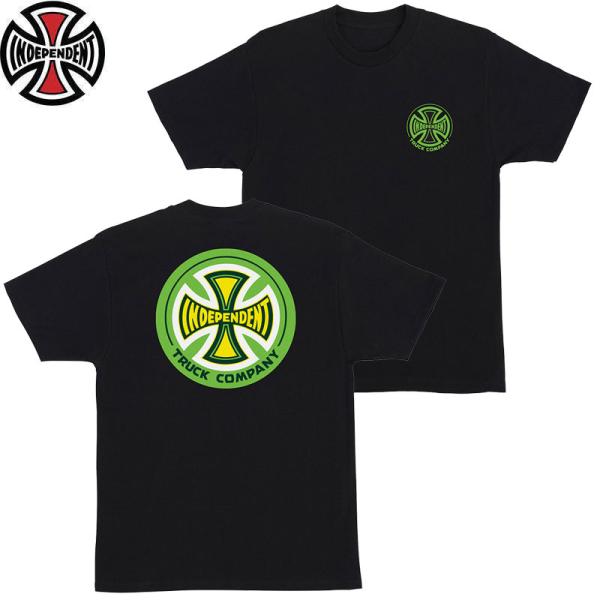 ■商品説明老舗トラックブランド、INDEPENDENT TRUCK COMPANYの半袖Tシャツです。今は亡きクロスロゴを復刻させたレガシーコレクション。■素材コットン100％■サイズM  (着丈約72cm, 肩幅約49cm, 身幅約51c...