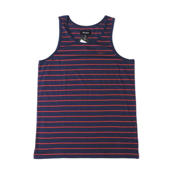 ■商品紹介「BRIXTON」カリフォルニアのハットブランド。音楽、サブカルチャーに根ざしたスタイルでスケーター、サーファー、バイカ―、ミュージシャンと幅広い方面で支持されています。ブリクストンのタンクトップです。■素材コットン60%ポリエス...