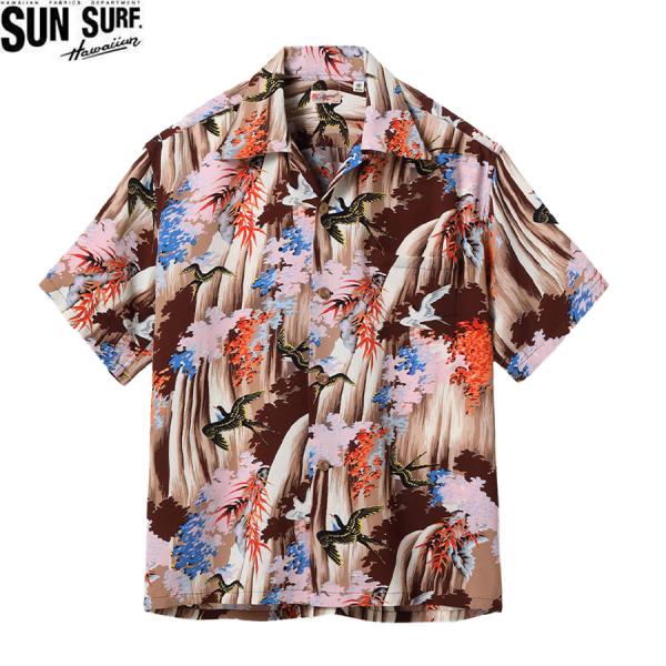 ■商品説明SUN SURF（サンサーフ）はアロハシャツの黄金期とされる1930年代から1950年代にかけて作られた、ヴィンテージのレーヨン製アロハシャツを中心に展開するブランド。創業から資料として収集し続けた数千着にも及ぶヴィンテージのアロ...