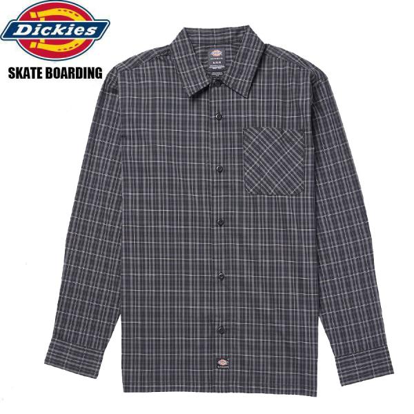 ■商品説明DICKIES SKATEBOARDINGのチェックシャツです。ストレッチの効いたチェック柄ボタンアップシャツは、カジュアルでリラックスしたフィット感です。 鉛筆用の仕切りが付いた胸ポケットと、湿気を逃がすTemp-iQ〓 Coo...