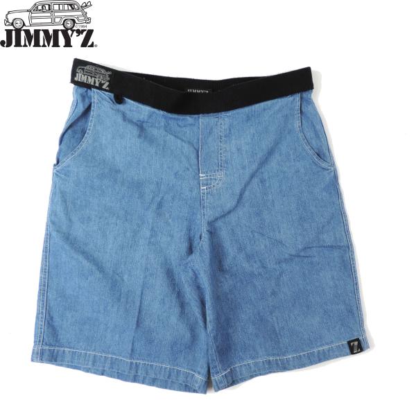 ■商品説明「JIMMY'Z」1984年、JimGanzerによって50'sのフォード・ウッディ・ワゴンをブランドアイコンとし、南カリフォルニアのマリブ・ビーチ発のアパレルブランド。ジミーズの代名詞ウエストをマジックテープにて開閉できるフラッ...