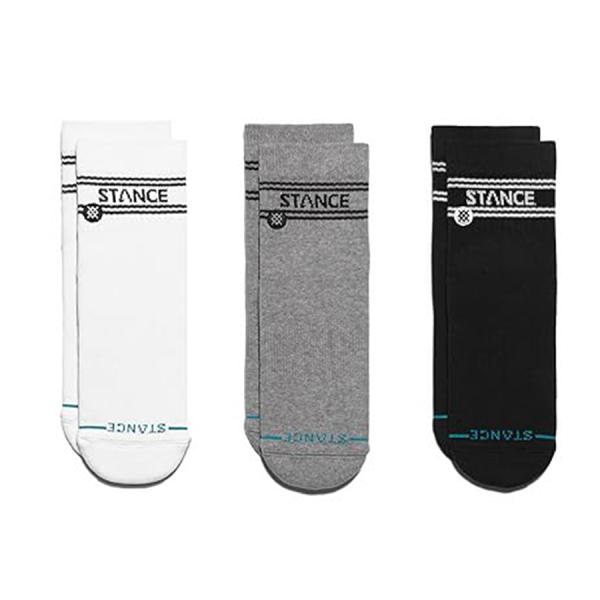 ■商品説明『STANCE』カリフォルニア発のソックスブランド『スタンス』。サーフ、スケート、スノー、ミュージック、アートなどあらゆるシーンをサポートするブランドです。スタンスのお得な3パックセットのクォーターソックスです。上質のコームドコッ...