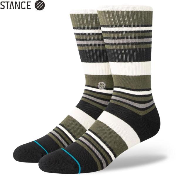 ■商品説明『STANCE』カリフォルニア発のソックスブランド『スタンス』。サーフ、スケート、スノー、ミュージック、アートなどあらゆるシーンをサポートするブランドです。スタンスのクルーソックスです。伸縮性のあるリブがふくらはぎを包み込み、きつ...