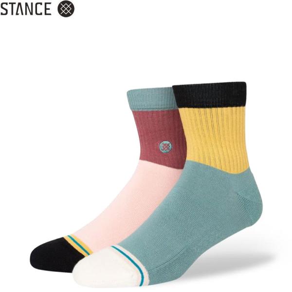 ■商品説明『STANCE』カリフォルニア発のソックスブランド『スタンス』。サーフ、スケート、スノー、ミュージック、アートなどあらゆるシーンをサポートするブランドです。スタンスのクォーターソックスです。上質のコームドコットンを使用し、通気性が...