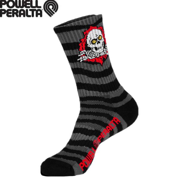 ■商品説明老舗スケートブランド『POWELL PERALTA』のソックスです。■素材コットン85％ ポリエステル13% ポリウレタン2%■サイズワンサイズ※サイズについて・・・サイズは入荷した商品のうち1点を実寸で計り表記しております。同商...