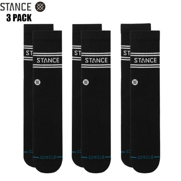 ■商品説明『STANCE』カリフォルニア発のソックスブランド『スタンス』。サーフ、スケート、スノー、ミュージック、アートなどあらゆるシーンをサポートするブランドです。スタンスのクルーソックス3ペアセットです。上質のコームドコットンを使用し、...