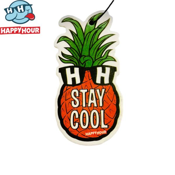 ■商品説明「HAPPY HOUR」低価格でクオリティの高いユニークなアイウェアをスケーター達に提供しているカリフォルニア発のサングラスブランド。HAPPY HOURのAIR FRESHNERです。■素材PAPER