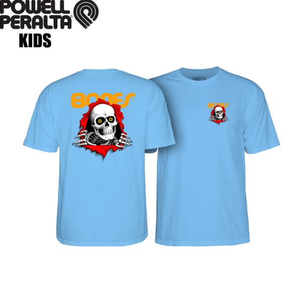 ■商品説明老舗スケートブランド『POWELL PERALTA』のユースサイズの半袖Tシャツです。■素材コットン100%■サイズYOUTH S (着丈約52cm, 肩幅約38cm, 身幅約42cm, 袖丈約14cm)  YOUTH M (着丈...