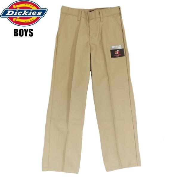 ■商品説明ディッキーズのキッズサイズのワークパンツです。US企画の本格仕様のパンツ。ひざの部分の裏地の補強やウエストが調整可能なゴムベルトが付いていたりと、子供服としての機能も充実しています。■素材ポリエステル65%コットン35%　■サイズ...