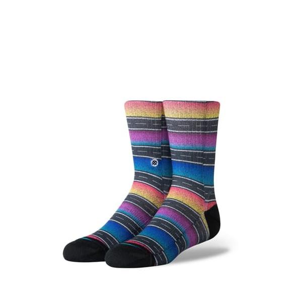 ■商品説明『STANCE』カリフォルニア発のソックスブランド『スタンス』。サーフ、スケート、スノー、ミュージック、アートなどあらゆるシーンをサポートするブランドです。スタンスのキッズサイズのソックスです。滑らかで柔らかな肌触りに、フィット感...