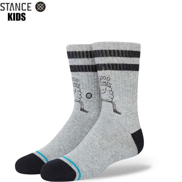 ■商品説明『STANCE』カリフォルニア発のソックスブランド『スタンス』。サーフ、スケート、スノー、ミュージック、アートなどあらゆるシーンをサポートするブランドです。スタンスのキッズサイズのクルーソックスです。上質のコームドコットンを使用し...