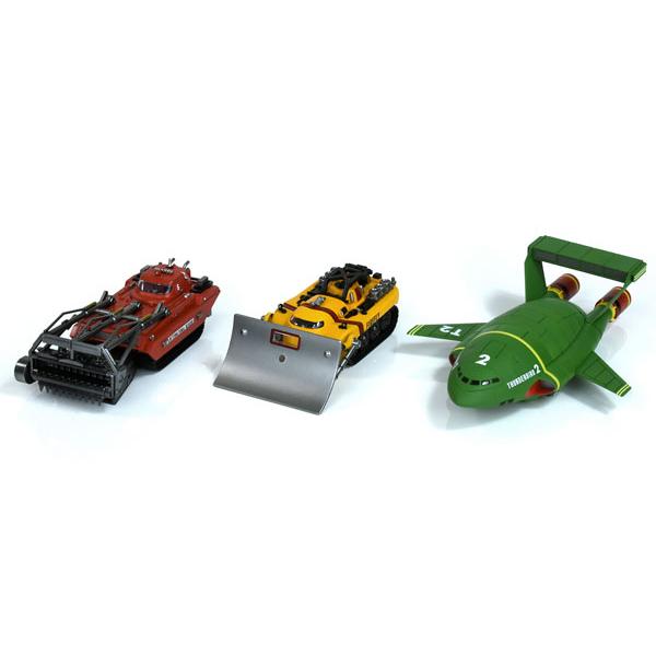 ◆お一人様 3 点まで（本店支店合計）※同一住所より複数件のご注文をいただいた場合、ご注文を取り消しさせていただくことがございます。◆仕様：プラモデル 【スケール】サンダーバード2号：1/500、ジェットブルドーザー・鉄の爪タンク：1/14...