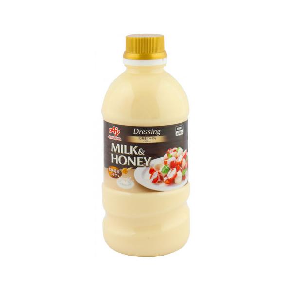 【常温】北海道産のミルクの風味・コクとはちみつのコクのある甘味が様々な素材を引き立てます。トマトやチーズなどの甘味と酸味のある素材と相性が良いドレッシングです。野菜や魚介を使用したサラダや前菜メニューにそのままかける、あえる。※在庫以上の数...